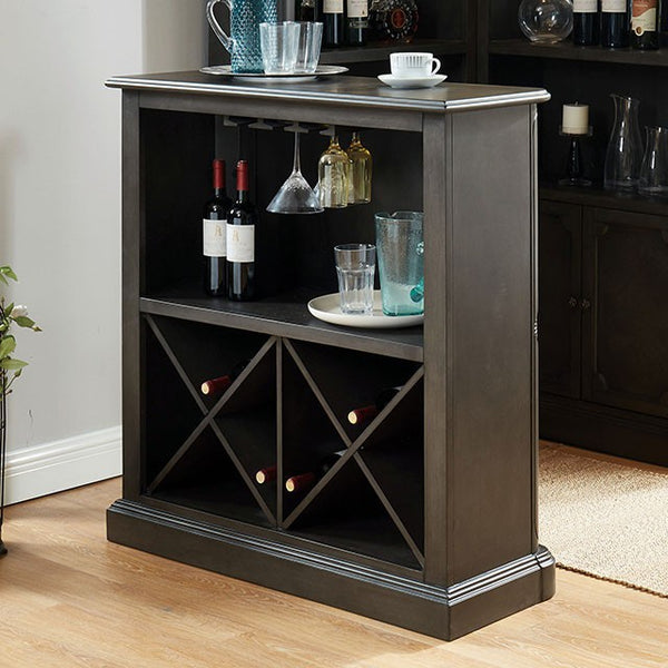 VOLTAIRE STANDING BAR TABLE - GRAY – Beyond Bar Cabinets